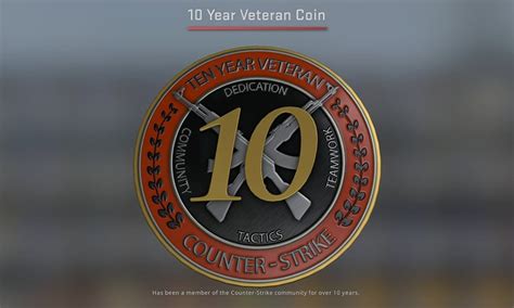Cs2 10 Year Birthday How To Get The Coin And More