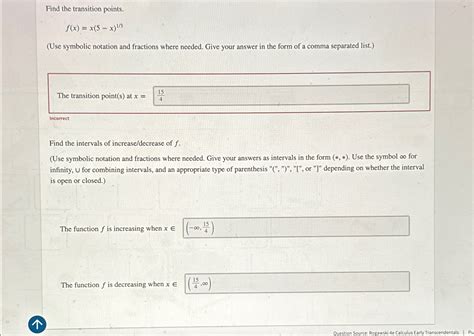 Solved Find The Transition Points F X X X Use Symbolic Chegg