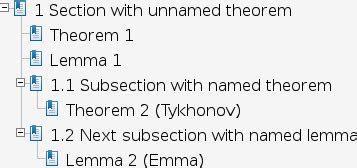 PDF Bookmarks For Thmtools Theorems TeX LaTeX Stack Exchange