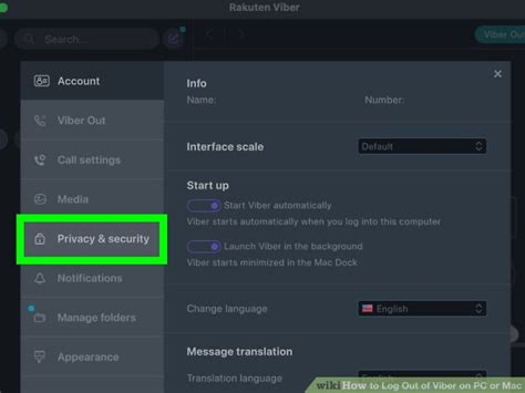 How To Log Out Of Viber On PC Or Mac 11 Steps With Pictures