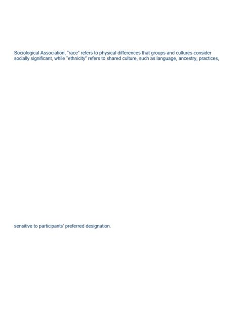 Race Pdf Ethnicity Race Human Categorization