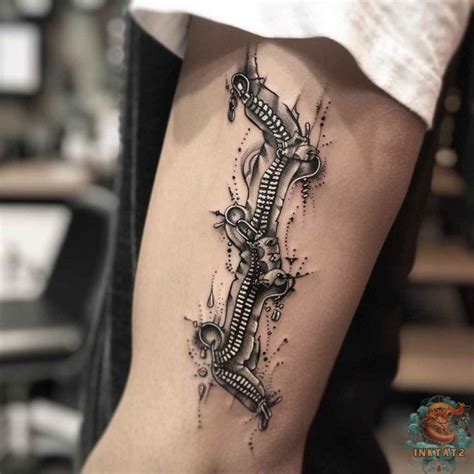Unzipping The Meaning Behind Zipper Tattoos A Closer Look At This Unique Ink Trend 72 Designs