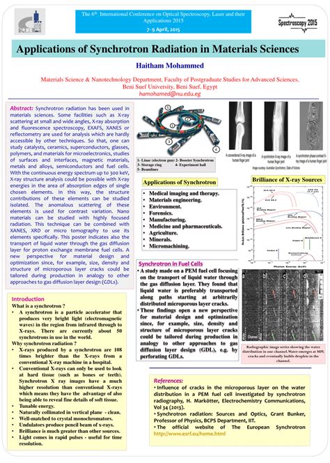 Pdf Applications Of Synchrotron Radiation In Materials Sciences