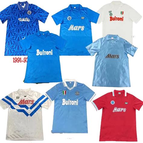 Top Napoli Retro Soccer Jerseys 1988 1989 1990 1991 87 88 89