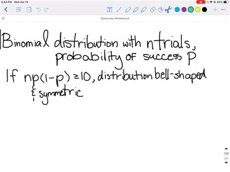 SOLVED In A Binomial Experiment With N Trials And Probability Of Success P If The Binomial