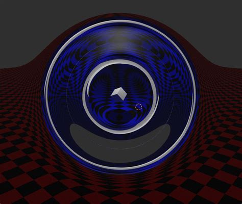 physically accurate wormhole visualisazion issue blender tests