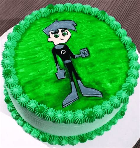 Danny Phantom Birthday Cake Ideas Images Pictures