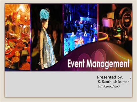 Event Management Ppt Pptx