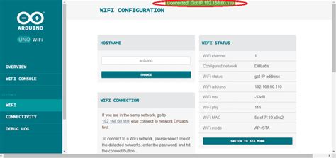 Getting Started With The Arduino Uno WiFi Arduino Documentation