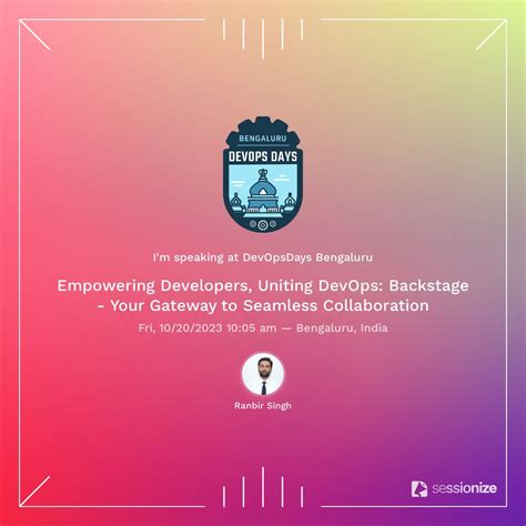 ozone on linkedin devopsdaysblr devops backstage
