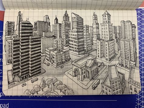 Buildings On Graph Paper