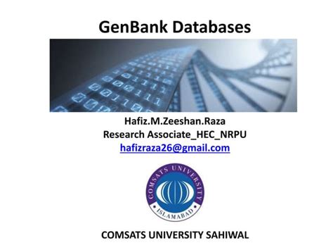 Gen Bank Databases Pptx