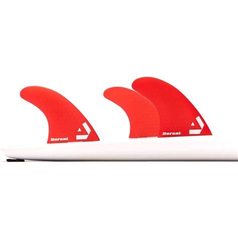 Dorsal Surfboard Fins Thruster 3 Set Fcs Compatible