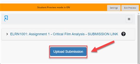 Submit A Sample Turnitin Assignment Using Student Preview Tool Ultra