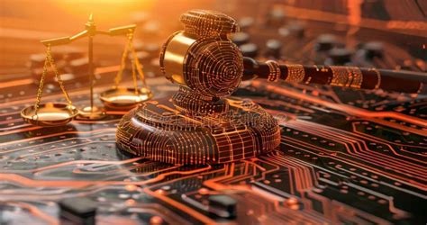 Ethical Considerations Depicted In A Digital Illustration Of Ai With A