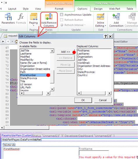 How To Add Data Field To Existing Custom List Form SharePoint Stack Exchange