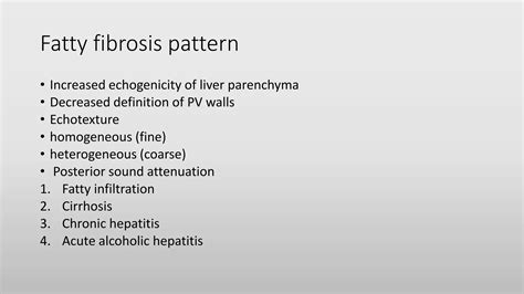 Diffuse Liver Diseases And Their Appearance In Ultrasound Pptx