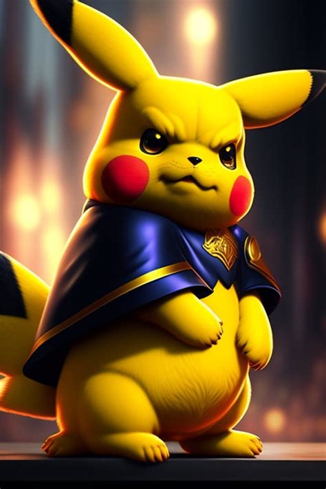 Lexica Pikachu As God Emperor Of The Universe