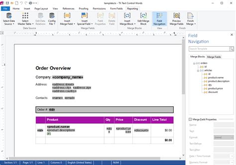 Mailmerge Data Structures Explained With A Sample Template And Json Data
