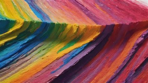 Premium Photo Oil Pastel Scribble On White Paper
