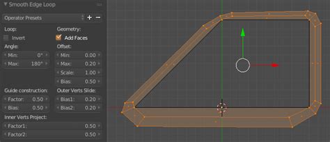 Addon Smooth Edge Loop Released Scripts And Themes Blender