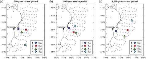 Locations Of The Best 4 Stations Based On The Sequential Optimization