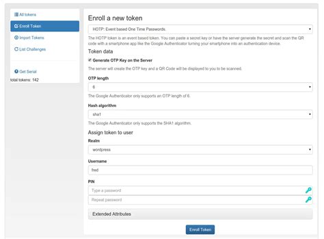 secure wordpress login with two factor authentication using privacyidea
