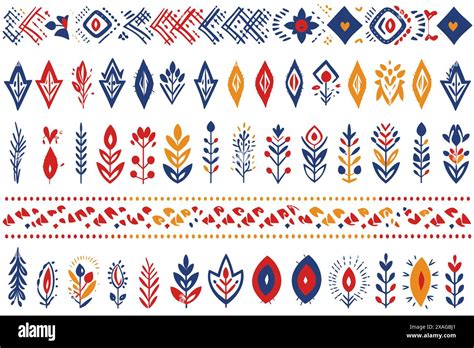 Boho Style Patterns Stock Vector Image And Art Alamy
