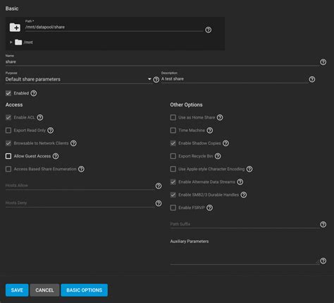 Solved Cannot Enable Access Based Share Enumeration Truenas Community