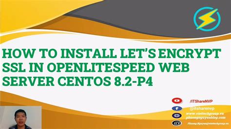 OpenLiteSpeed P4 How To Install Let s Encrypt SSL on OpenLiteSpeed Cài đặt SSL Let s Encrypt