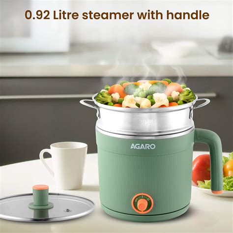 Regency Multi Cook Kettle With Steamer 12l Sea Green Agaro Agaro