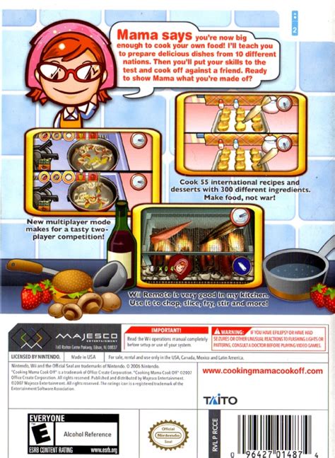 Cooking Mama Cook Off For Wii Sales Wiki Release Dates Review