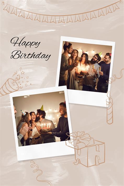 Happy Birthday Collage Template 17 Photo Collage Template Ideas