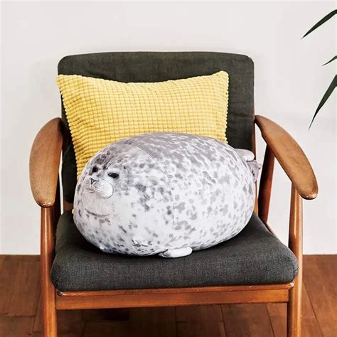 Cute Chubby Blob Seal Plush Doll Toy Kawaii Soft Plush Temu