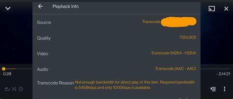 Plex Transcodes The File Even Though The Video File Is At Recommended