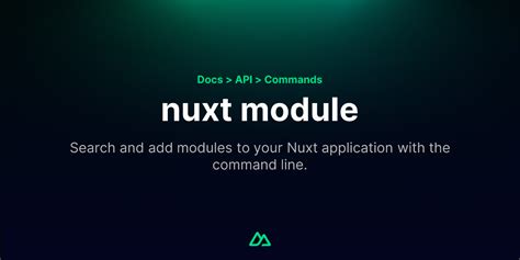 Nuxt Module · Nuxt Commands V3 Nuxt Module · Nuxt Commands V3