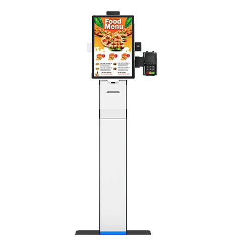 Slim Self Service Kiosk Modular Touchscreen Order Solution