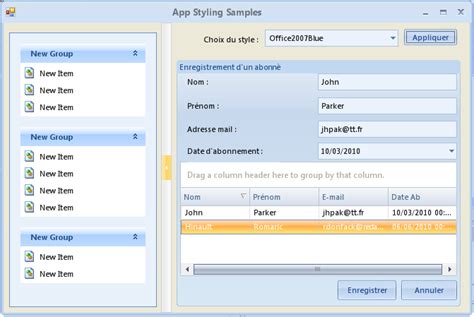 Présentation Des Composants Webforms Et Winforms Dinfragistics