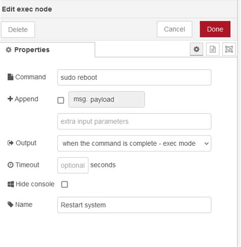 modbus connection stop general node red forum
