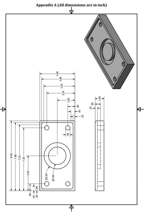 Solved Write A G Code For Machining Of Part The Drawing Chegg