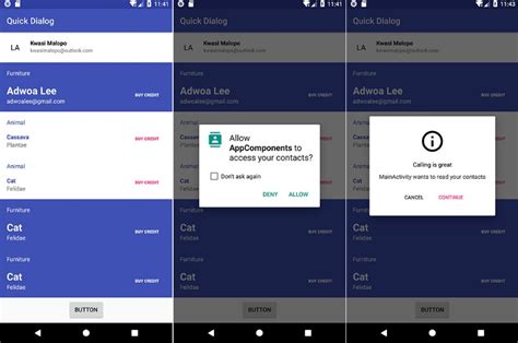 A Set Of App Components For Quick Android Development