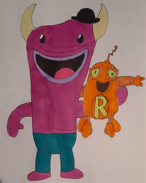 Ouan Robot And Monster By Caitimatt2004 On Deviantart