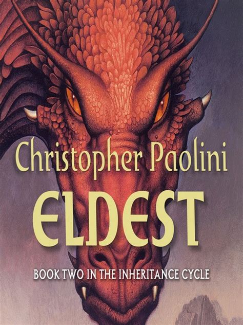 Inheritance Cycle Book Two Eldest Audiobook Christopher Paolini Listening Books