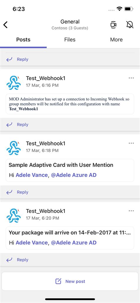 Ios Mention In Adaptive Card Breaks Date Function · Issue 5480