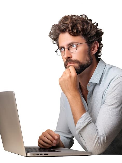Premium Photo Focused Male Programmer Coding Ai Generated