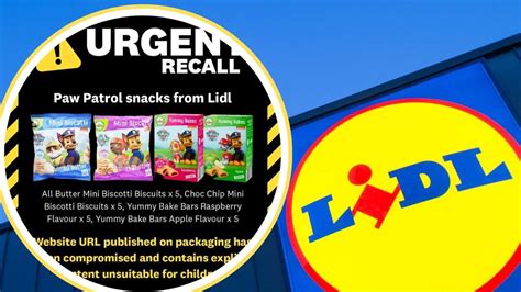 Skandal Bei Lidl Link Zu Pornoseite Auf Verpackung Von Kinder Produkt Gedruckt