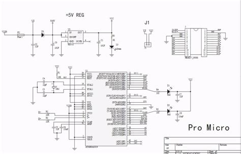 Pro Micro Atmega32u4 Au 5v 16mhz New Black Pcb With Bootloader Micro U