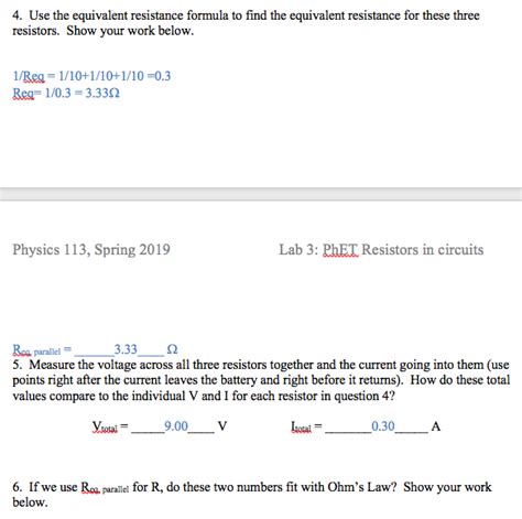 Solved If We Use Req Parallel For R Do These Two Chegg Com