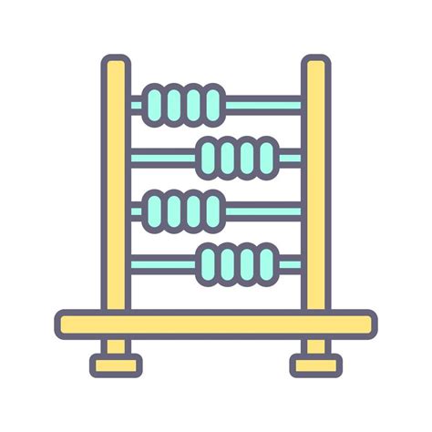 Abacus Vector Icon 18898026 Vector Art At Vecteezy