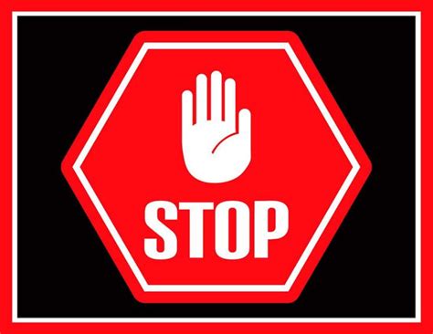 Stop Sign Image Free Printable Plan Your Year Easily